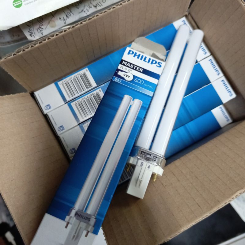 Jual Lampu PLS 9w 865 2 Pin cahaya putih Philips | Shopee Indonesia