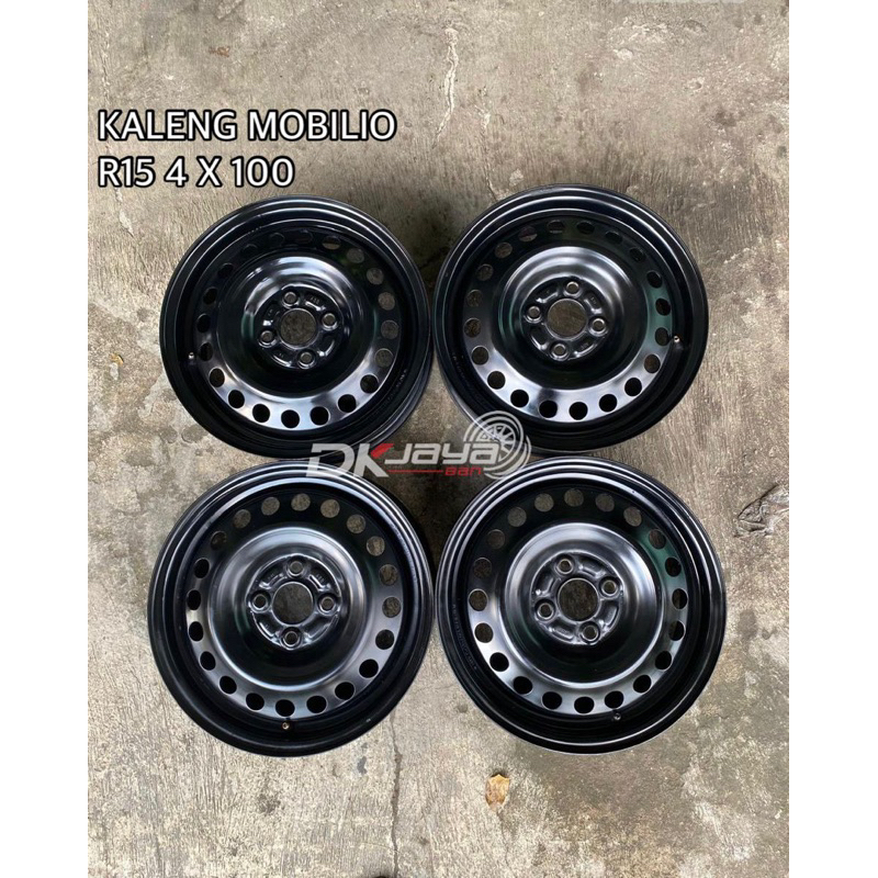 Jual VELG KALENG MOBILIO R15 4x100 (harga untuk 1pcs velg ) | Shopee Indonesia
