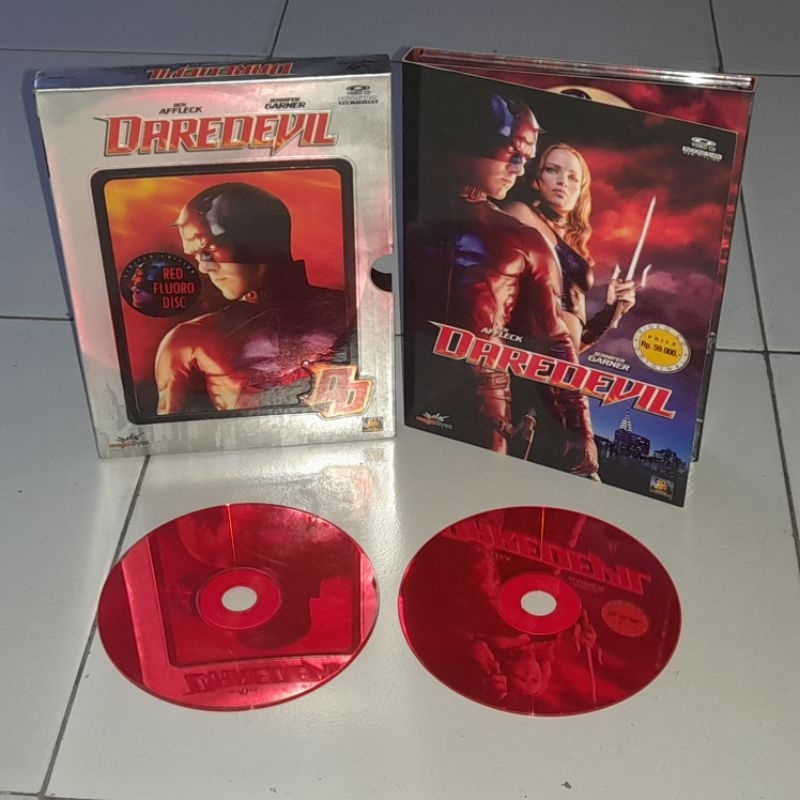 Jual VCD Daredevil Red Fluoro Disc (Limited Edition) 2003 ORIGINAL 20th ...