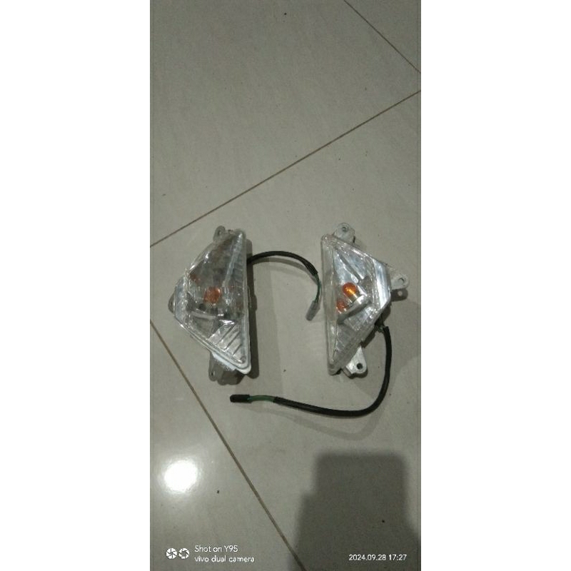 Jual lampu sein depan kawasaki zx25r original | Shopee Indonesia