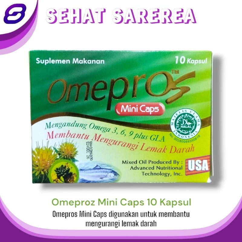 Jual Omepros Minicaps (isi 10 Kapsul) | Shopee Indonesia