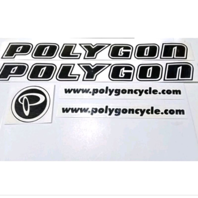 Jual Cutting sticker sepeda Polygon 1 Set Sesuai Gambar | Shopee Indonesia