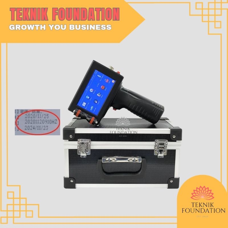 Jual Mesin Coding M6 Handheld Inkjet Printer, Expiry Date, Barcode, QR ...