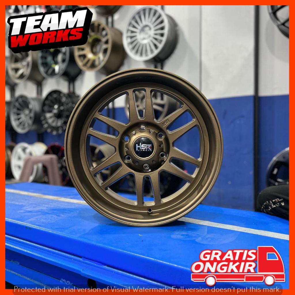 Jual VELG RALLY LOOK MOBIL PAJERO FORTUNER DMAX ISUZU MUX R18 HSR BOROKO BLY01 BRONZE VELAG RING ...