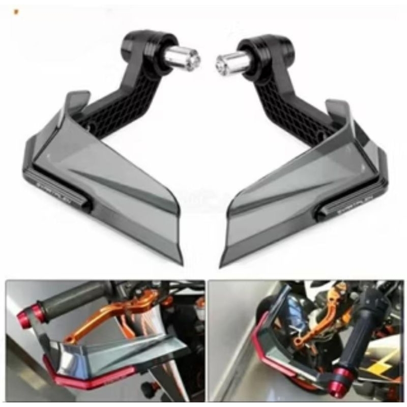 Jual Handguard CNC Plus Cover Plastik Matic Bebek Trail D-Tracker ...