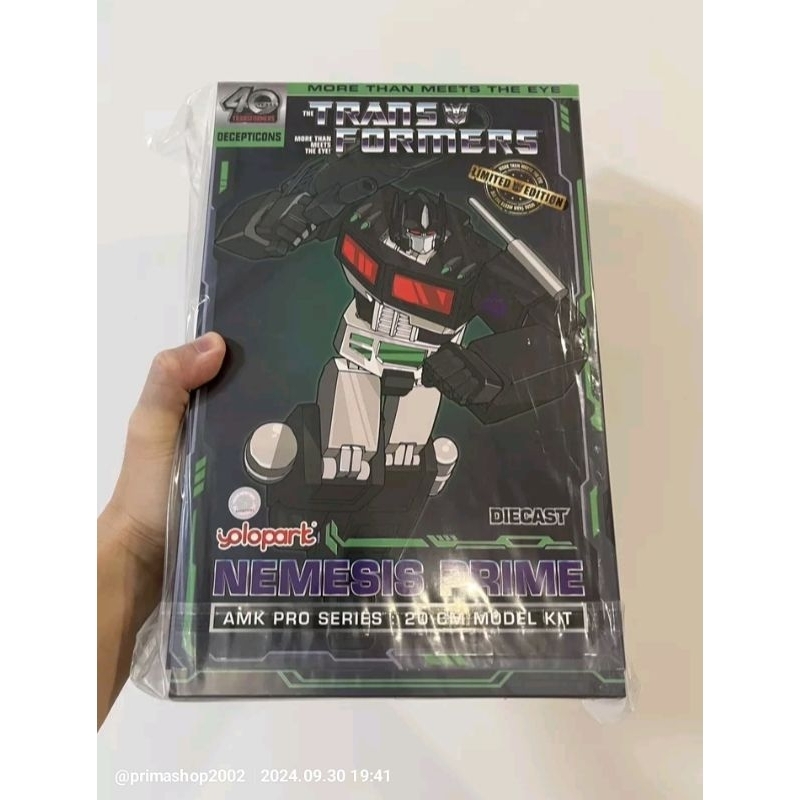 Jual { READY STOCK } HASBRO YOLOPARK NEMESIS PRIME AMK PRO SERIES MODEL ...