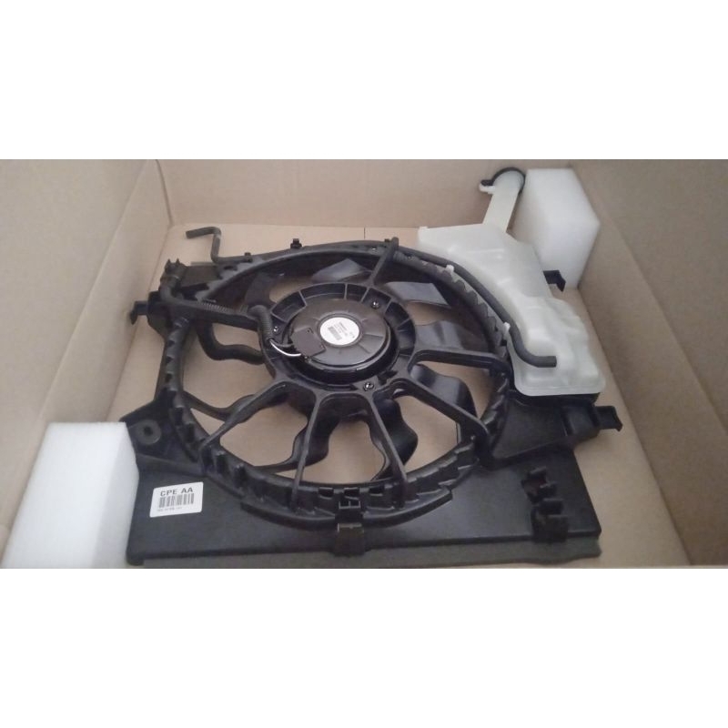 Jual Shroud motor dinamo cooling fan radiator assy komplit kia all new ...