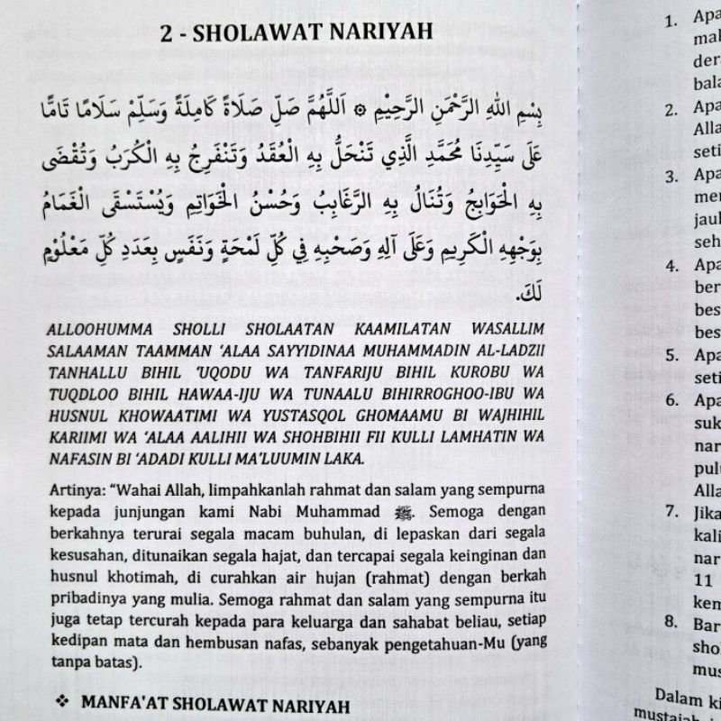 Jual Kumpulan 291 Sholawat Berikut Penjelasannya Kumpulan Sholawat Terlengkap Berisi 291 ...
