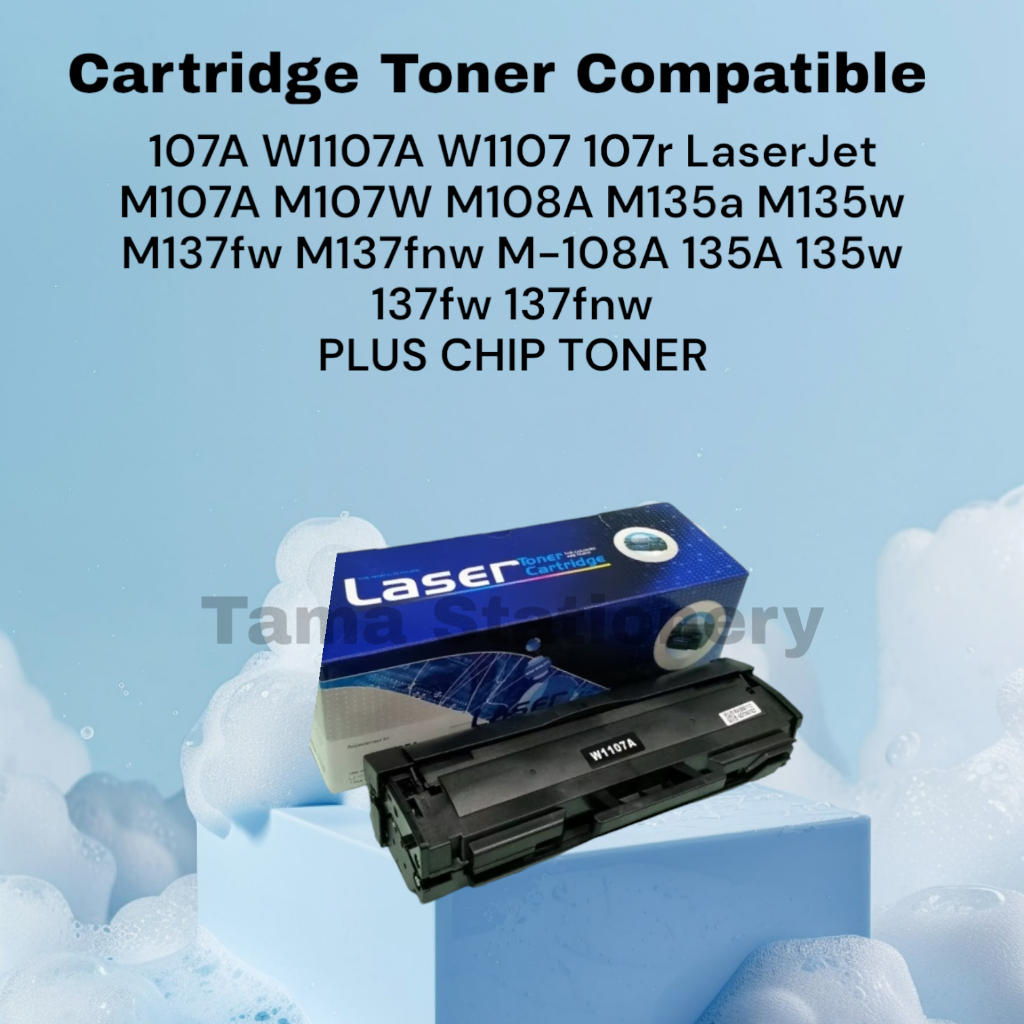 Jual Toner Cartridge Compatible 107A 107 A 107W 107 W W1107A W1107 107r ...