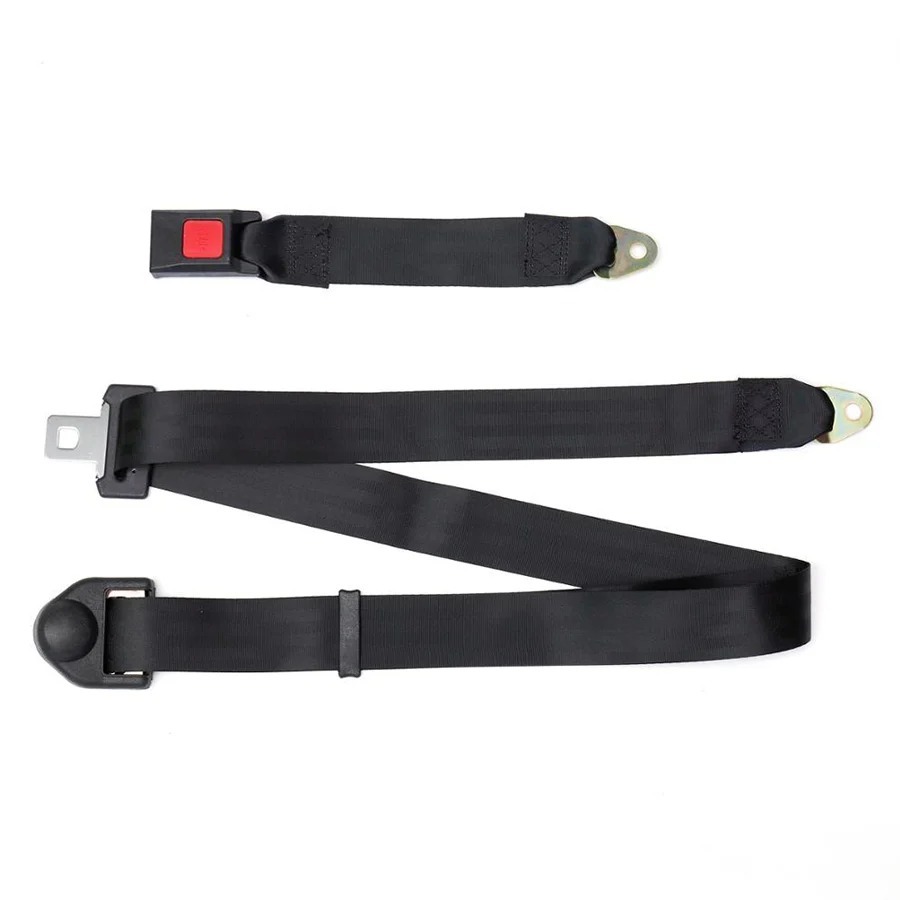 Jual 135cm 2 Titik Point Universal Safety Seat Belt Adjustable Sabuk ...