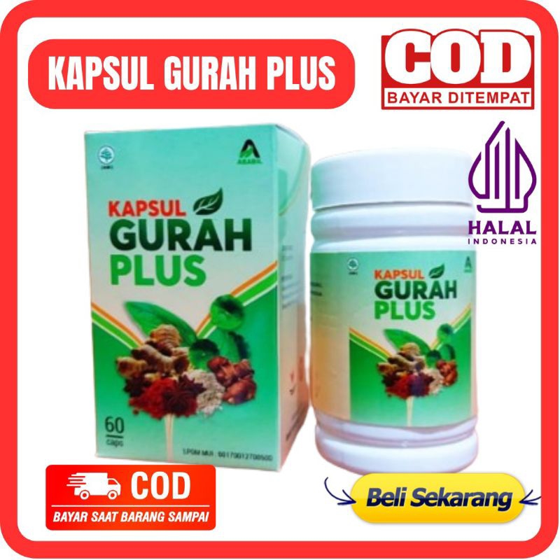 Jual KAPSUL GURAH PLUS ABABIL ISI 60 - GURAH PLUS SI GURAH ORIGINAL ...