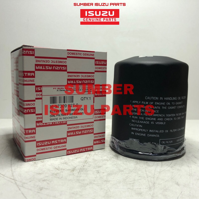Jual OIL FILTER SARINGAN OLI ISUZU PANTHER TURBO EURO 2 DAN TRAGA ...
