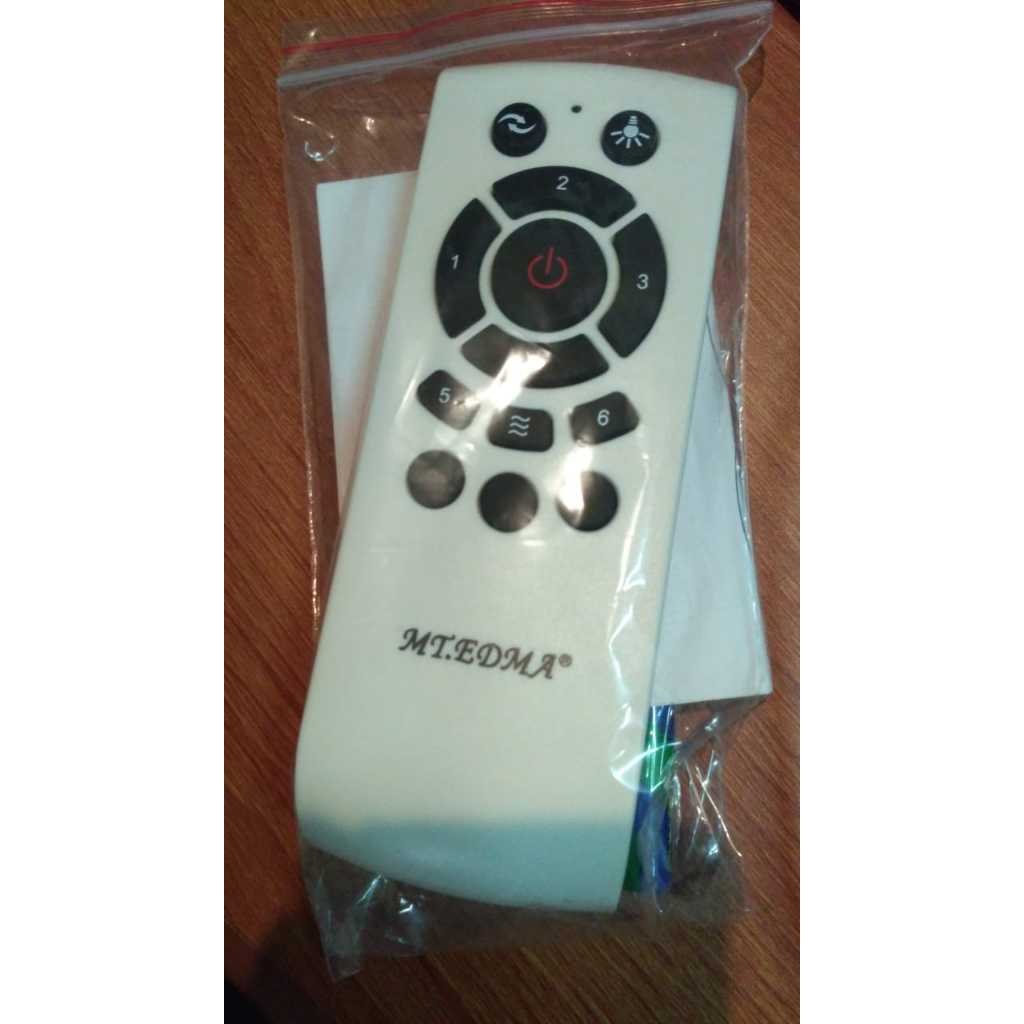 Jual Remote Control Tipe 2 Motor DC Tanpa Receiver untuk Kipas Angin MT ...