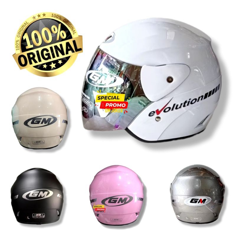 Jual Helm GM Evolution Original Helmet Dewasa pria wanita SNI Resmi ...