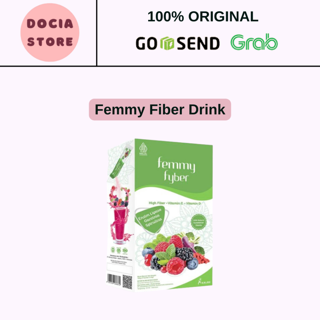 Jual Femmy Fyber - Minuman Fiber Drink - Diet - Detox | Shopee Indonesia