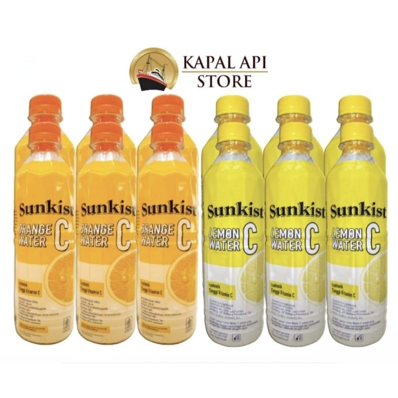 Jual Sunkist water vit C dengan rasa lemon dan orange | Shopee Indonesia