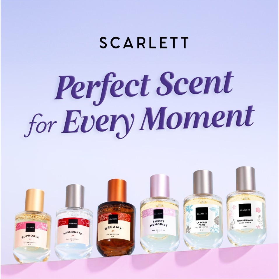 Jual Termurah! Scarlett Whitening Eau De Parfum (No Box) 30ml - Dreamy ...