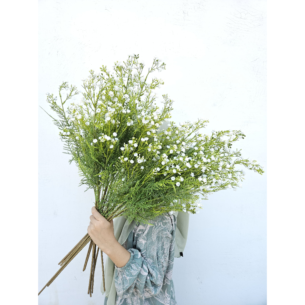 Jual Baby Breath Pakis Artificial Hiasan Dekorasi | Shopee Indonesia