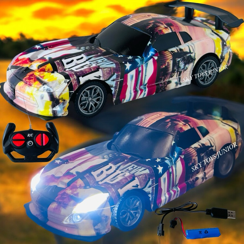 Jual SPEED DRIFT Mobil Remote Control DRIFT mobi balap Lampu / RC CAR ...