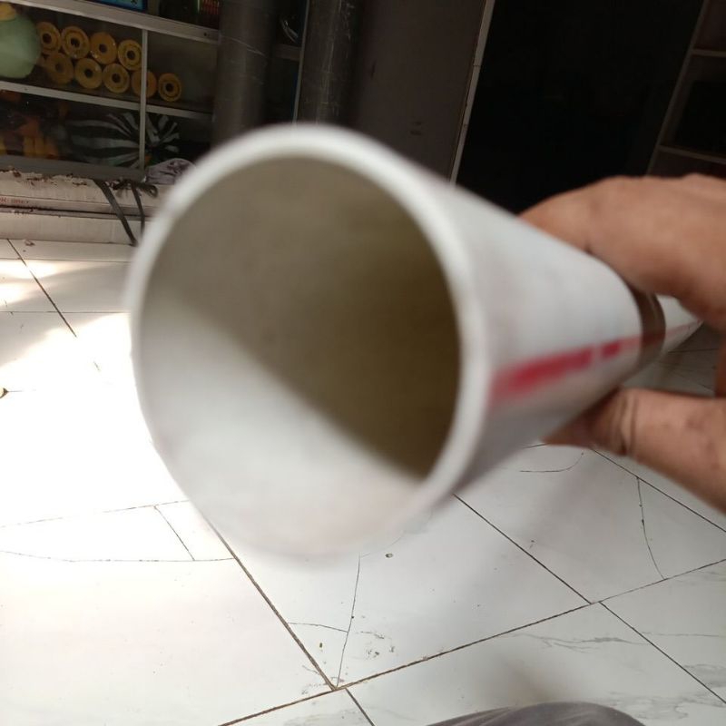 Jual 25 Cm Pipa Paralon PVC Type D 11/4 Inch Dim Putih Maspion Power ...