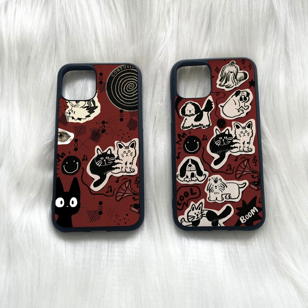 Jual F236 Case Aesthetic Casing Aesthetic Hardcase Glossy Softcase ...