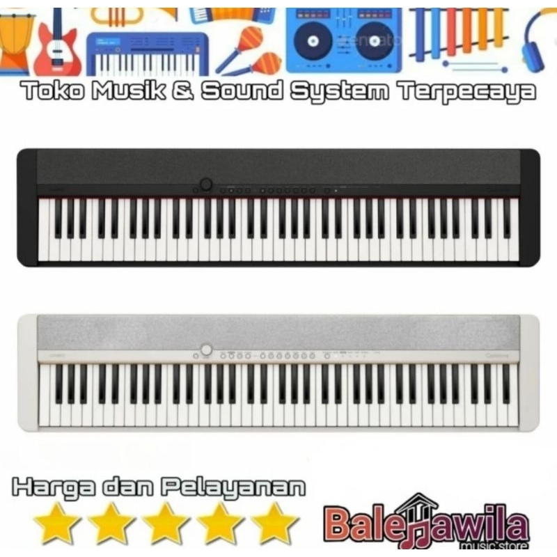 Jual Casio CTS 1 CTS1 76Key Keyboard Digital Casiotone Original ...