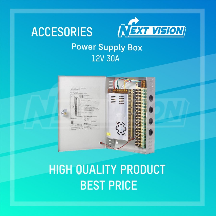 Jual POWER SUPPLY - PSU BOX 12V 30A | Shopee Indonesia