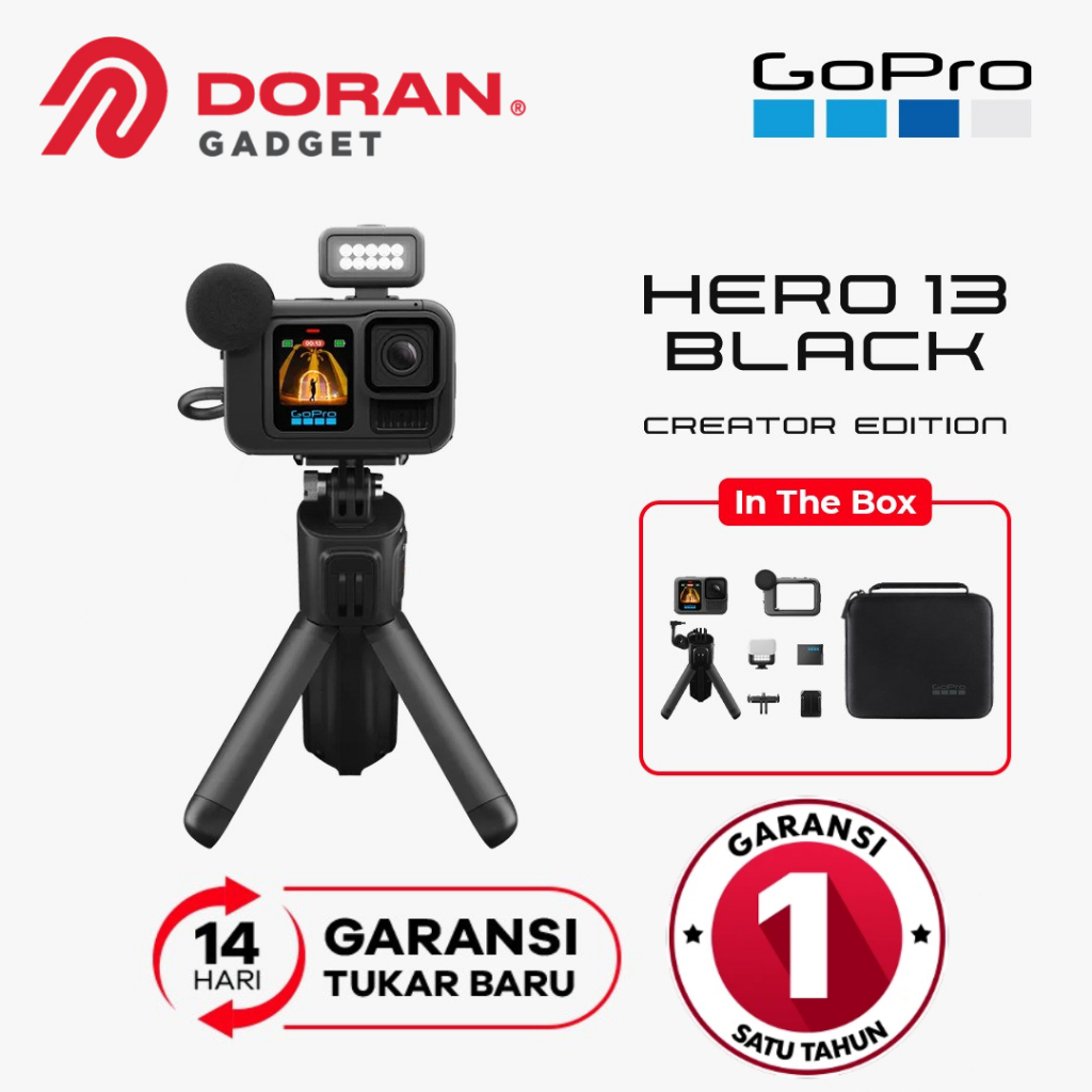 Jual GoPro Hero 13 Black Creator Edition Action Camera Go Pro Hero13 Cam Garansi Resmi 1 Tahun ...