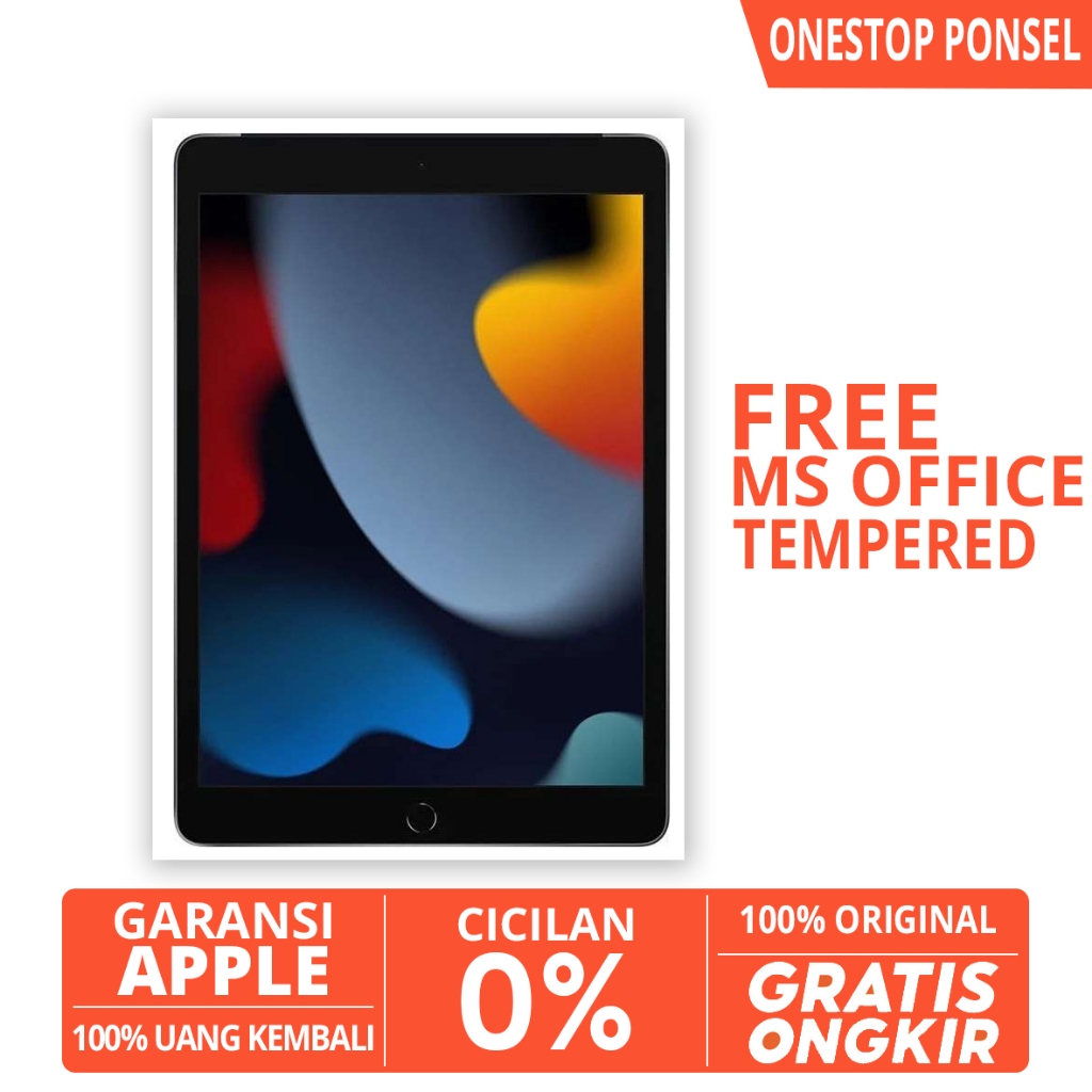 Jual Tablet iPad 9 9th Gen 2021 256GB 64GB Wifi Only | Shopee Indonesia