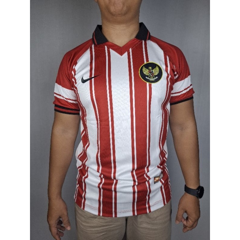 Jual Jersey Timnas Indonesia Retro Vintage Terlaris 2003 | Shopee Indonesia