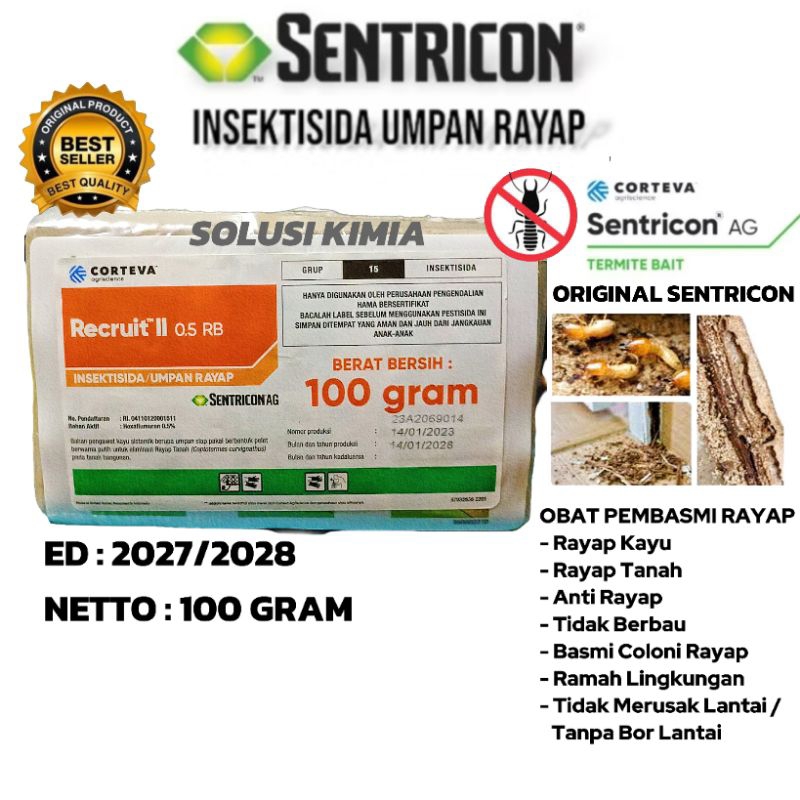 Jual Sentricon AG Racun Umpan Rayap Tanah Kayu Dan Bangunan 100gram ...