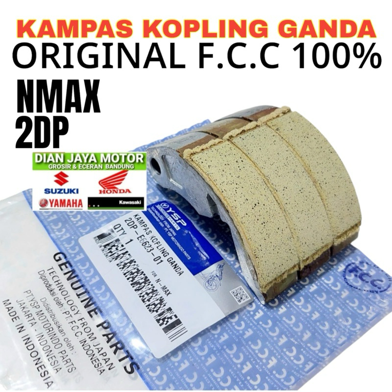 Jual YSP Kampas kopling ganda 2DP Original 100% FCC japan Nmax Nmax new n max nmax 150 155 pcx ...