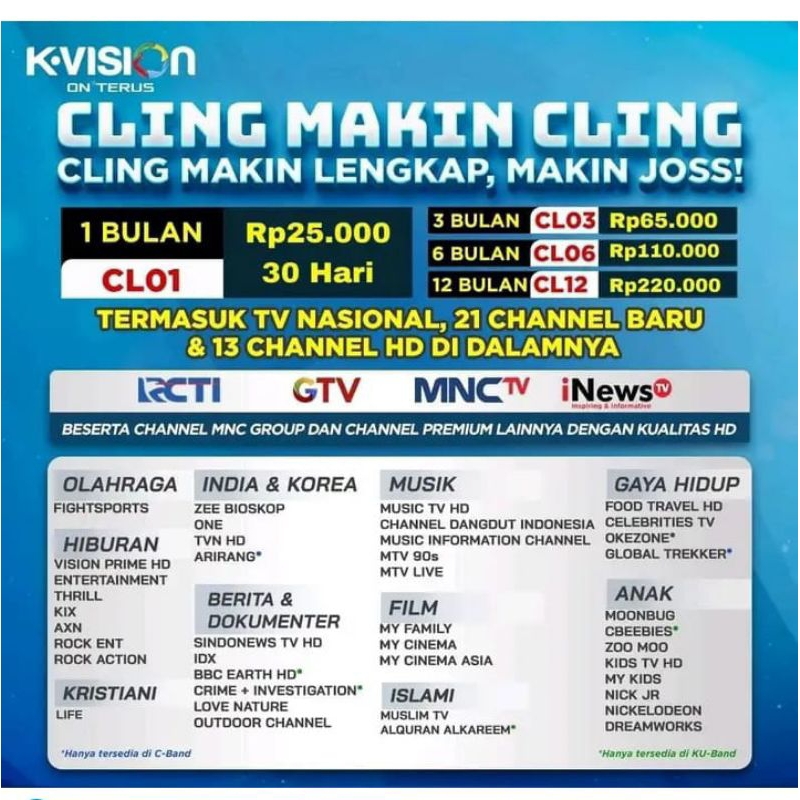 Jual RECEIVER PARABOLA K VISION | Shopee Indonesia