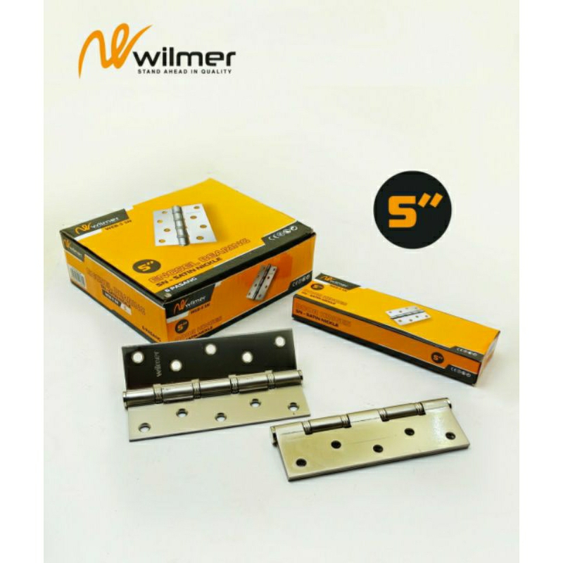 Jual Engsel Pintu/Jendela Tebal 5" sn/cp - Engsel Besi 5" inch Tebal ...