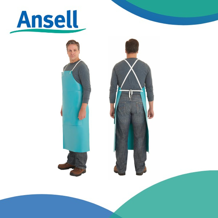 Jual Ansell Alphatec 56-100 PVC Apron Chemical Resist | Shopee Indonesia