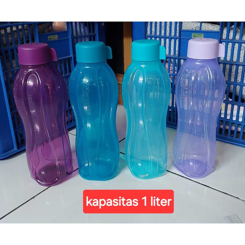Jual TUPPERWARE Eco Bottle 1 Liter Tutup Ulir | Shopee Indonesia
