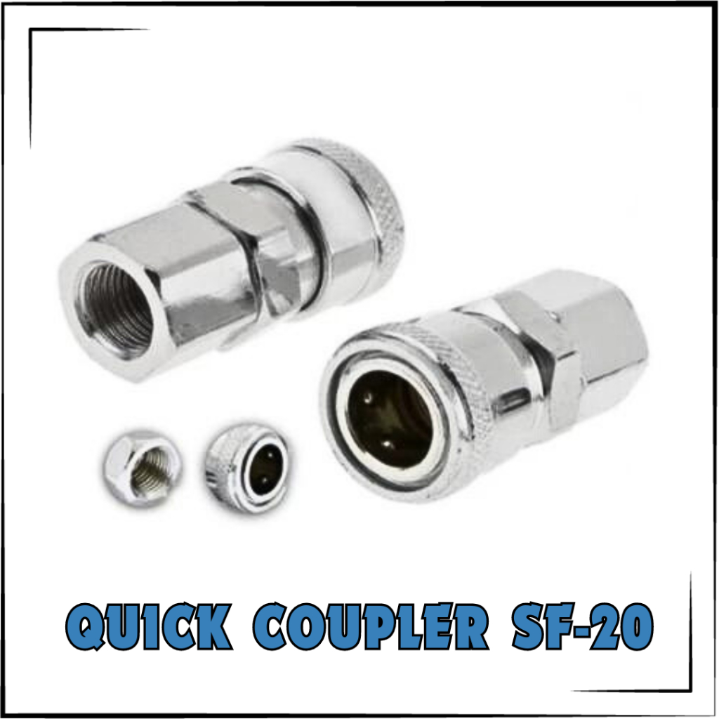 Jual Coupler SF 20/Quick Coupler SF 20 Sambungan Selang Kompresor ...