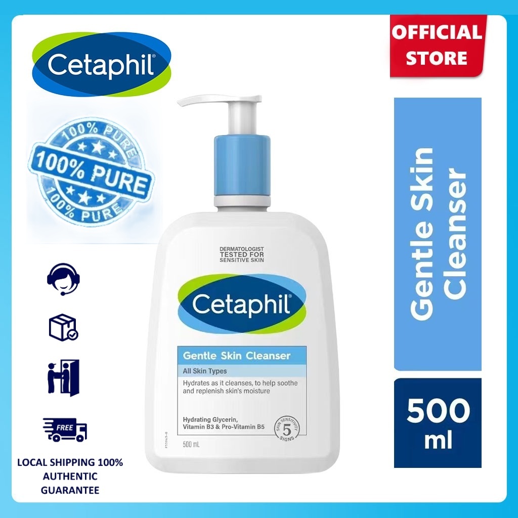 Jual Cetaphil Gentle Skin Cleanser 500ml - Sabun Muka untuk Kulit ...