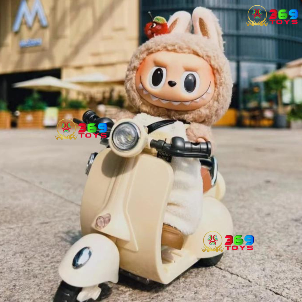 Jual MAINAN MOTOR VESPA JUMPING MOTORCYCLE TIDE FLOW BISA UNTUK LABUBU ...