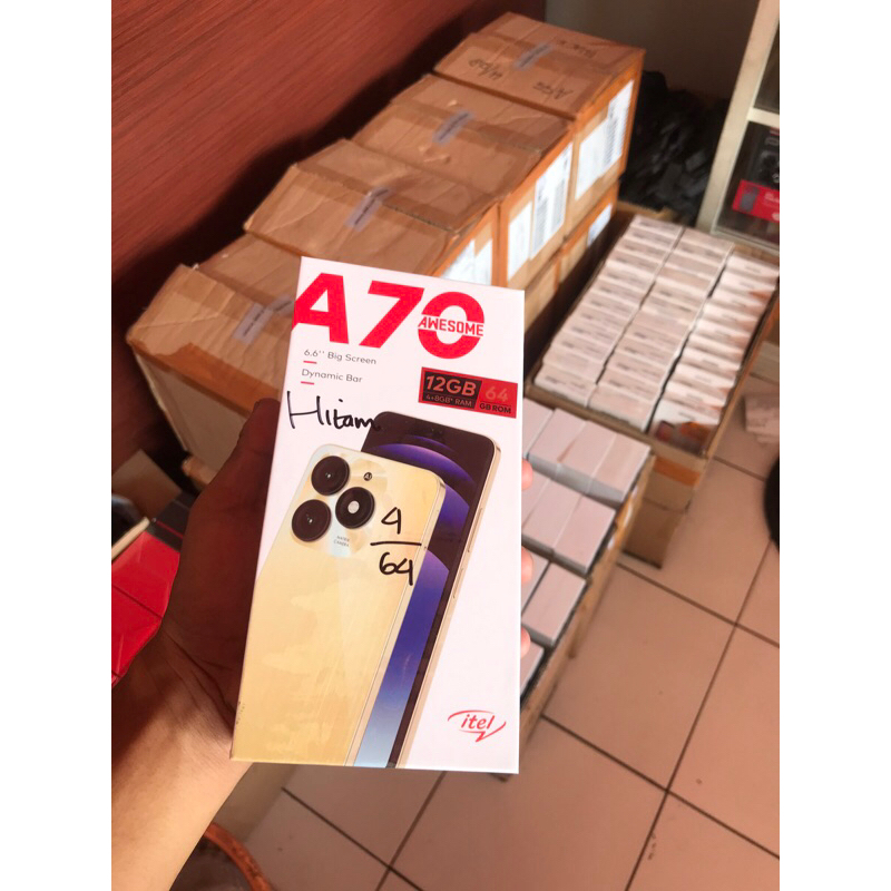 Jual Itel A70 4/64 Garansi resmi | Shopee Indonesia