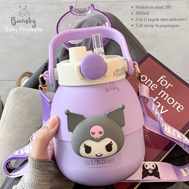Jual Kids Stainless Steel Bottle SUS 316 Sanrio 700ml 880ml | botol ...