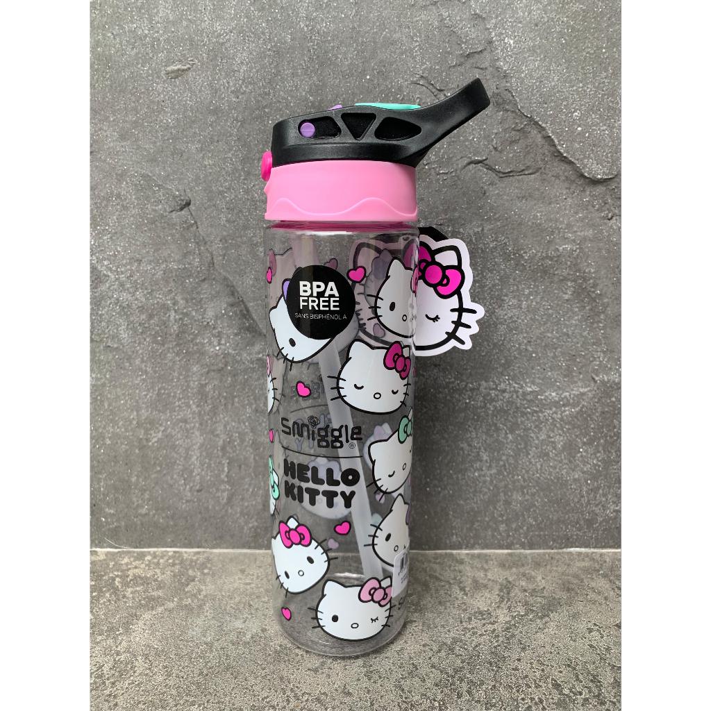 Jual SMIGGLE X HELLO KITTY DRINK BOTTLE FLIP 650ML - BOTOL MINUM ...