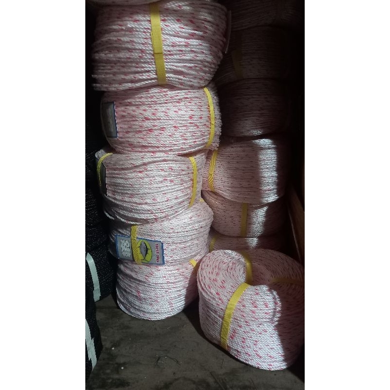 Jual Tali tambang ppd 3mm bintik merah satu rol utuh | Shopee Indonesia