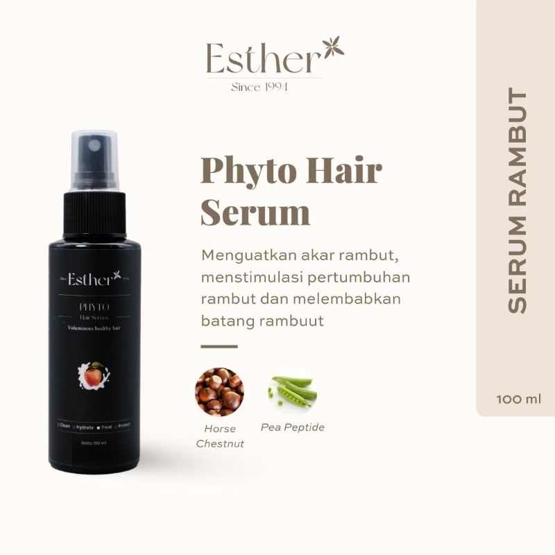 Jual Esther Phyto Hair Serum 100ml - Serum Rambut Rontok | Shopee Indonesia