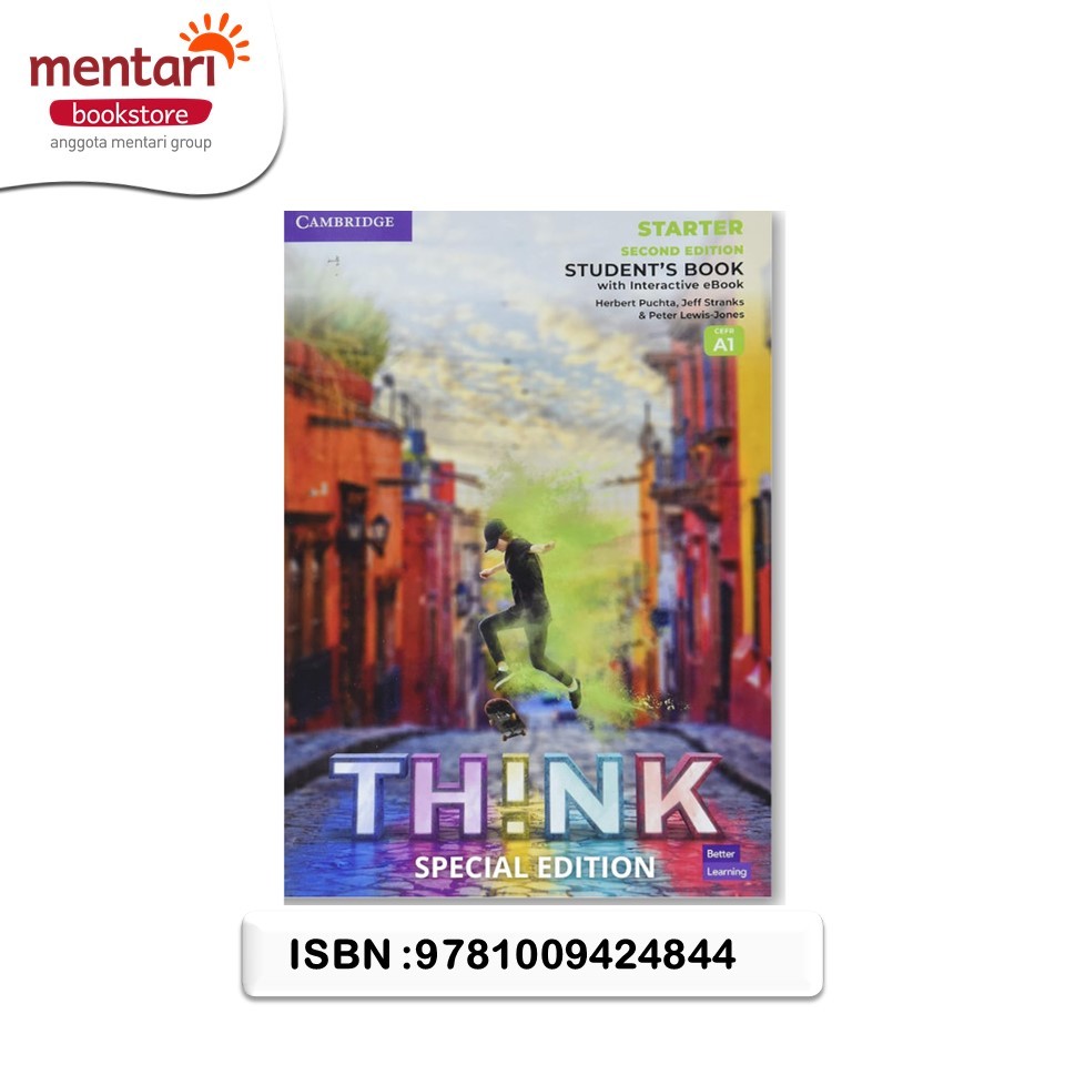 Jual Cambridge Think Student Book with E-boo (SP) (2nd Ed) | Shopee ...