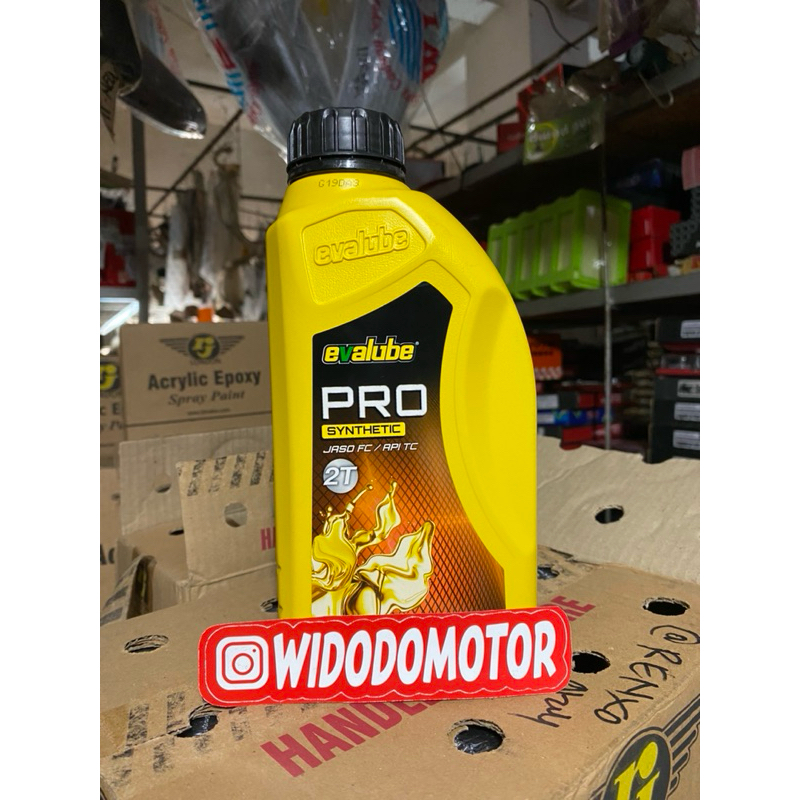 Jual OLI EVALUBE PRO 2T 0.7L | OLI SAMPING MOTOR EVALUBE PRO | Shopee ...