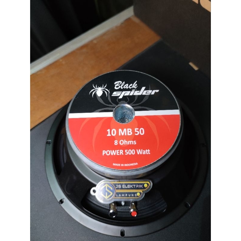 Jual Speaker 10 inch Black Spider 10 MB 50 Original | Shopee Indonesia