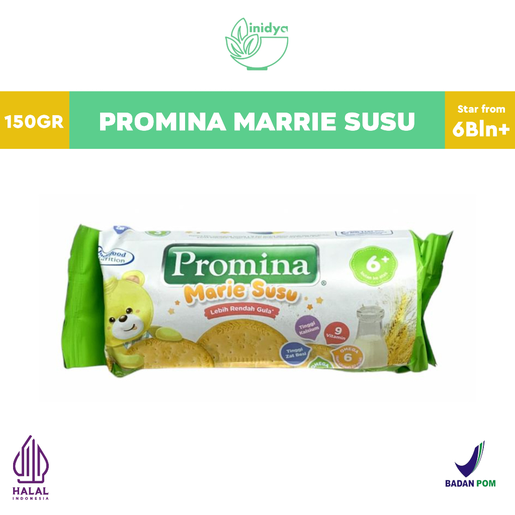 Jual PROMINA Marie Susu Roll 150gram | Biskuit Mari Bayi | Cemilan ...
