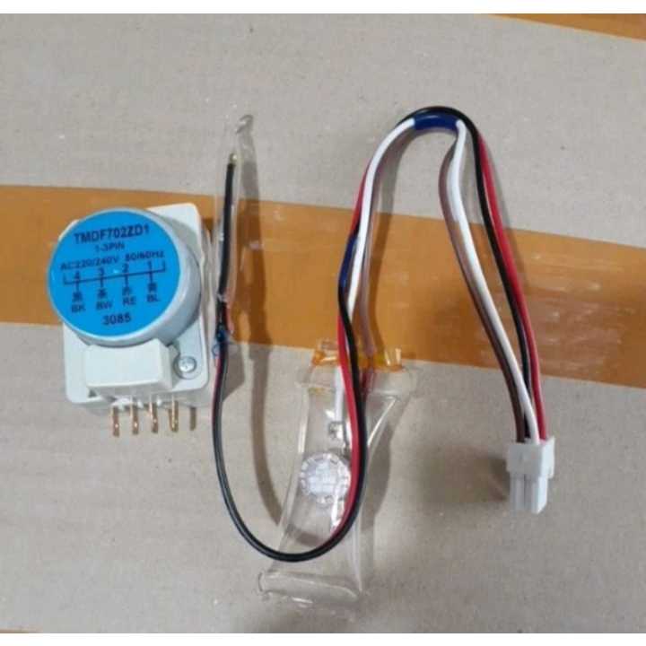 Jual PROMO 1 PAKET Timer defrost bimetal fuse Kulkas AQUA 2 pintu ...