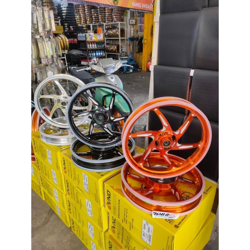 Jual VELG VND SIX STAR V2 PEMAKAIAN ALL NEW BEAT, SCOOPY, GENIO, VARIO ...